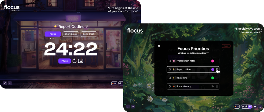 Deep Work Timer | Flocus